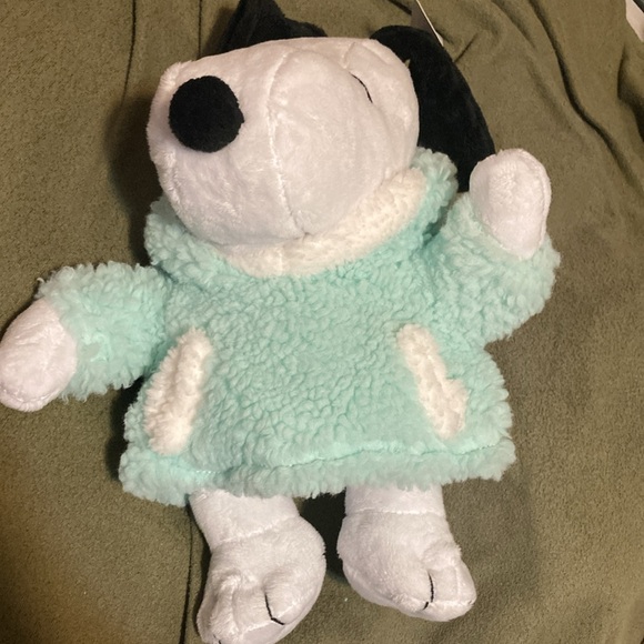 Peanuts | Toys | Peanut Snoopy Fuzzy Wool With Hoodie Jacket Coat ...
